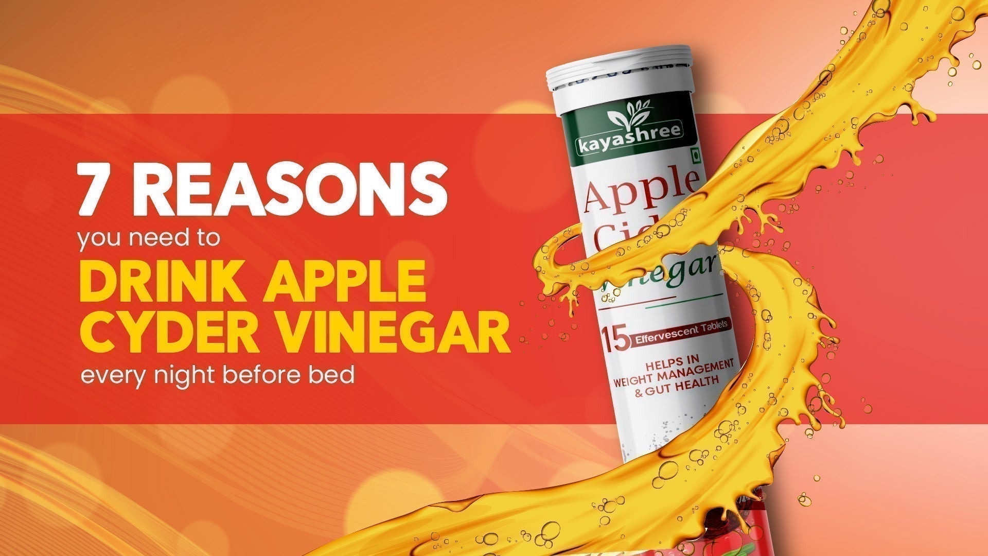 7 Reasons You Need To Drink Apple Cider Vinegar Every Night Before Bed – Kayashree Ayurveda